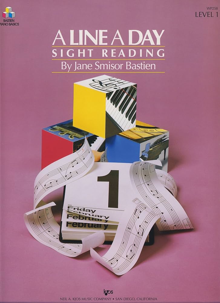 A Line a Day Sight Reading, Level 1 – PianoMax by Kawai