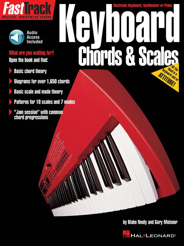 FASTTRACK CHORDS SCALES KEYBOARD BK/OLA – PianoMax by Kawai